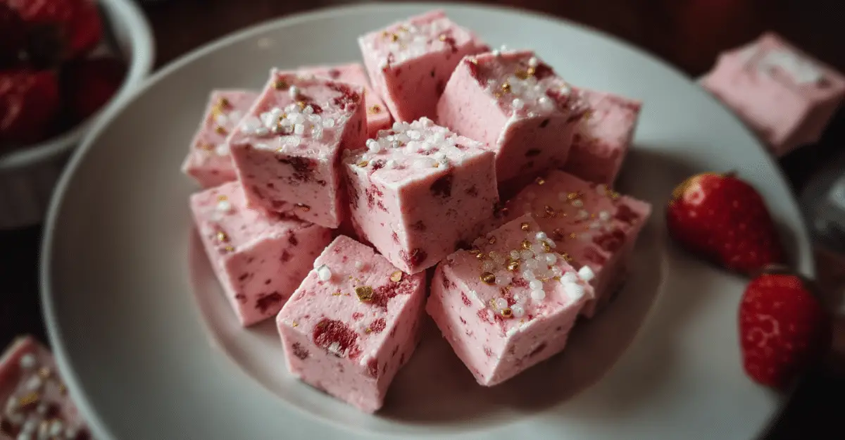 Strawberry Fudge – Easy No-Bake Recipe with Big Flavor