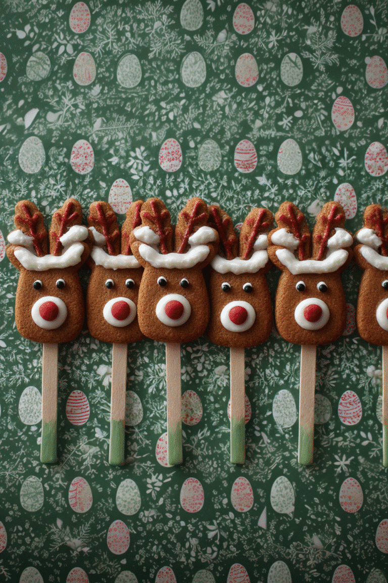 Reindeer Mask Cookies – 5 Easy Steps to Festive Fun