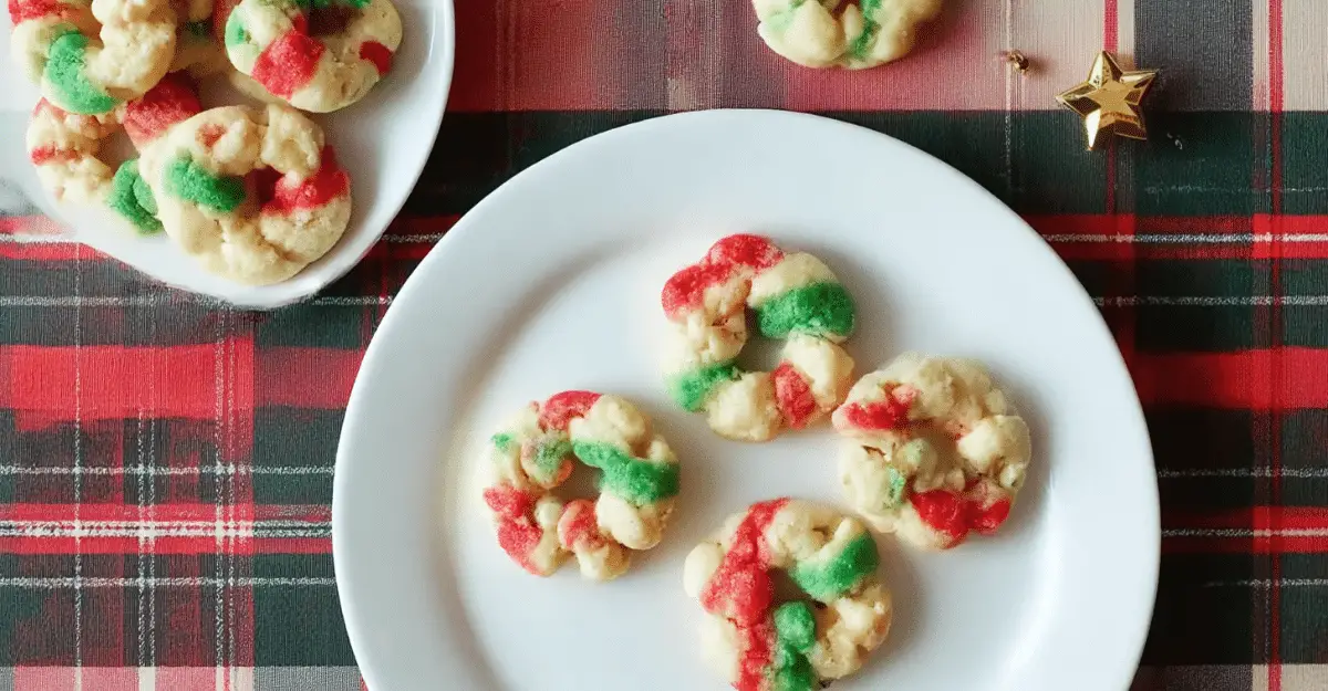 Tri-Color Christmas Spritz Cookies – Best Holiday Recipe