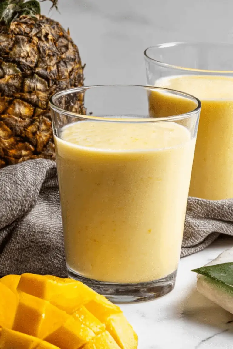Mango Pineapple Smoothie Recipe – Easy 5-Min Tropical Drink