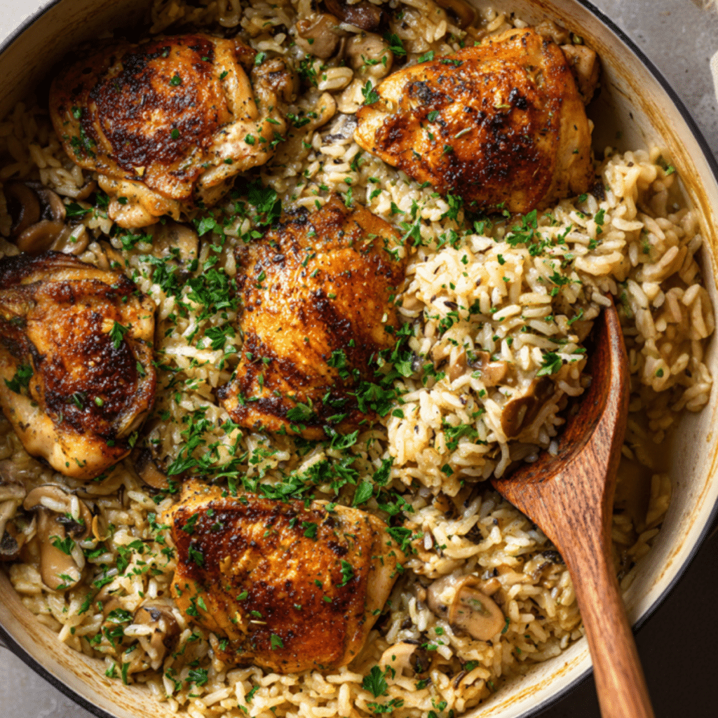 One-Pot Chicken and Rice: Easy, Flavorful, and Perfect for Busy Nights