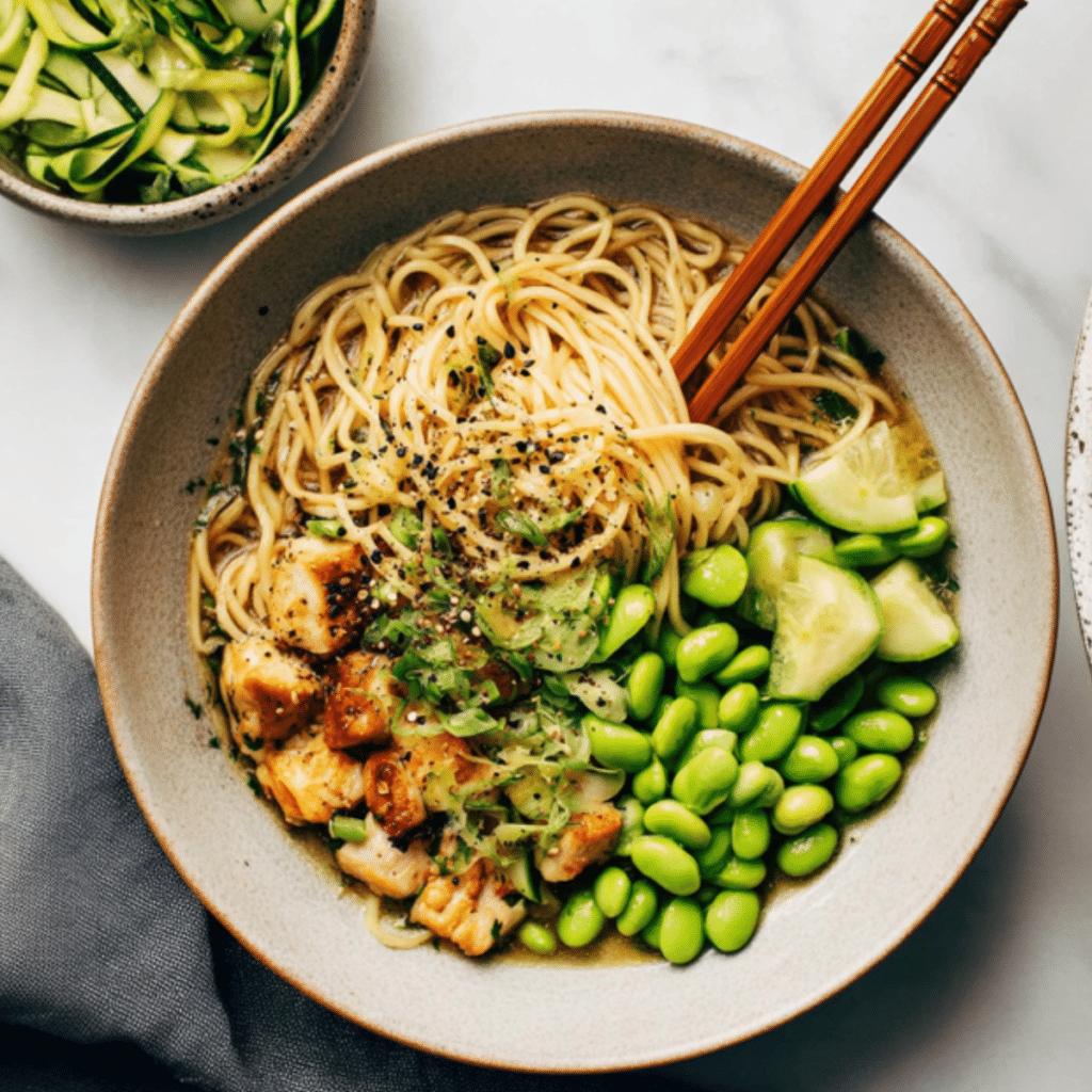 Sesame Noodle Lunch Bowls – 15-Minute Power Lunch